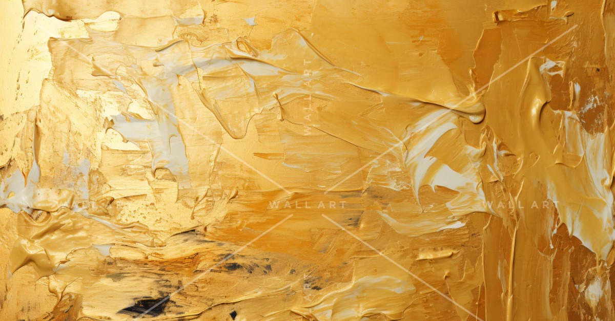 Elegante Wandkunst mit goldener Folie 22. - TemplateMonster