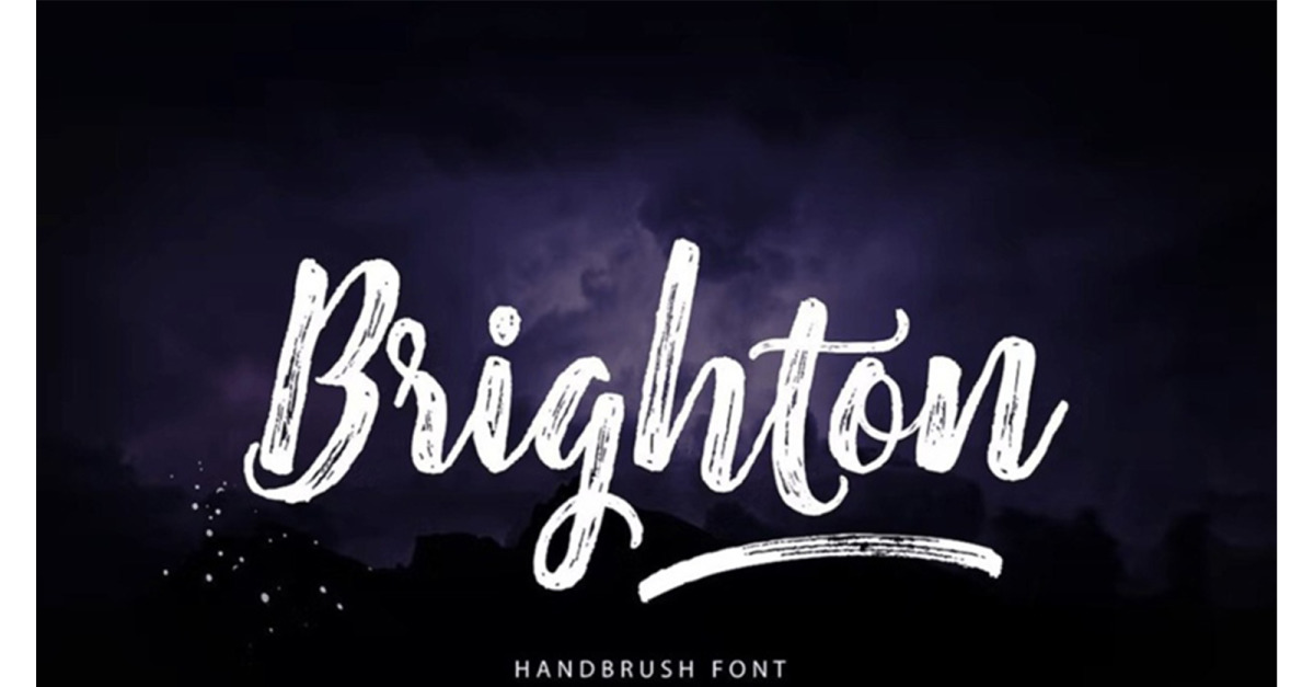 Fuente Brighton Script - Fuente Brighton Script