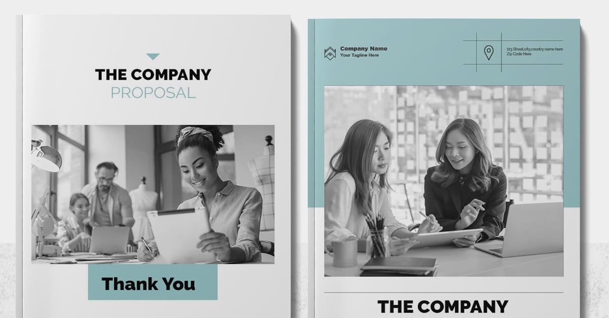 Company Profile Template Layout #381202 - TemplateMonster