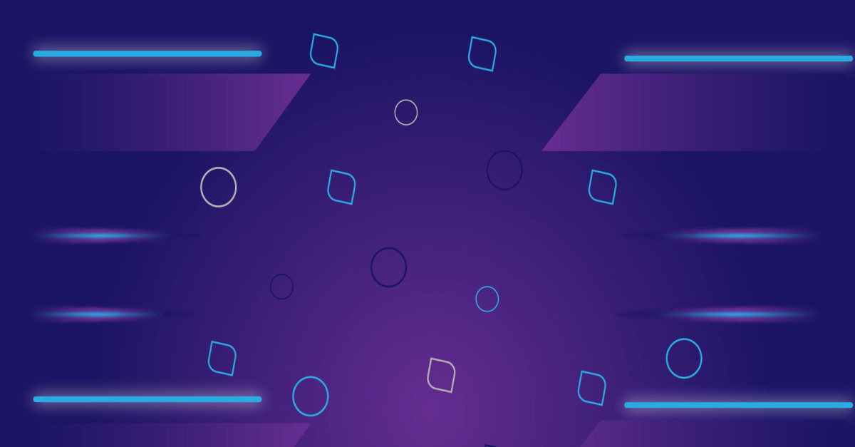 Neon style simple vector background design. - TemplateMonster