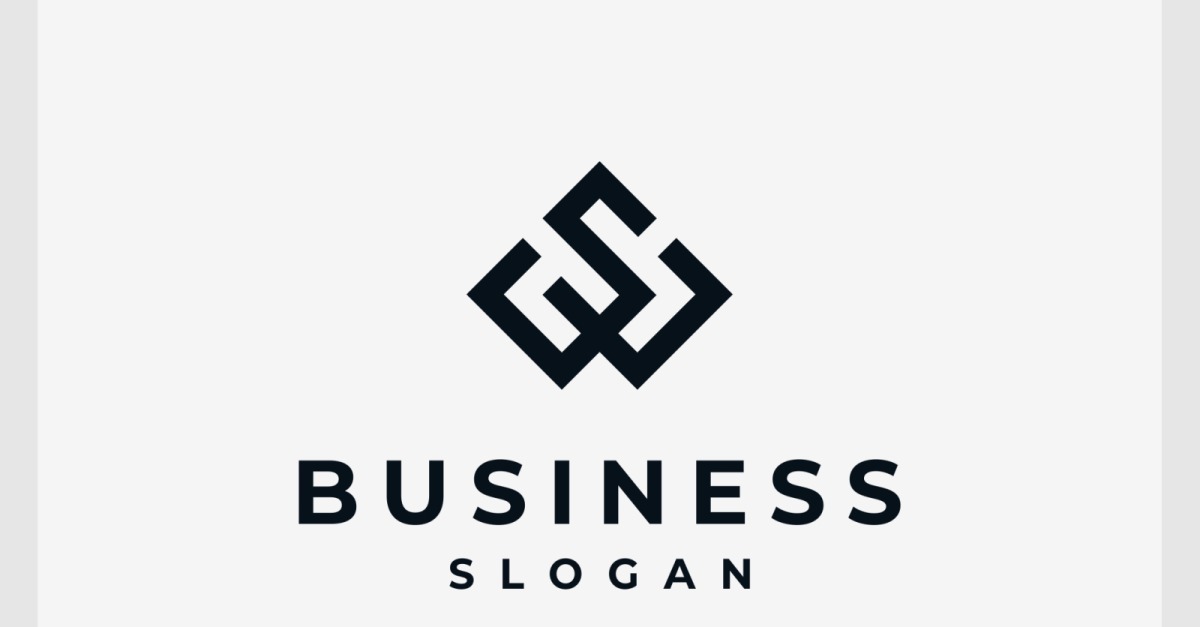 Lettera WS SW iniziali semplice logo monogramma