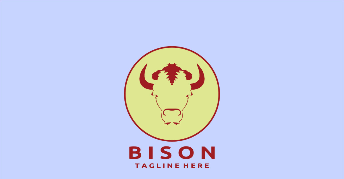 Bison Logo Design Template V8 #381899 - TemplateMonster