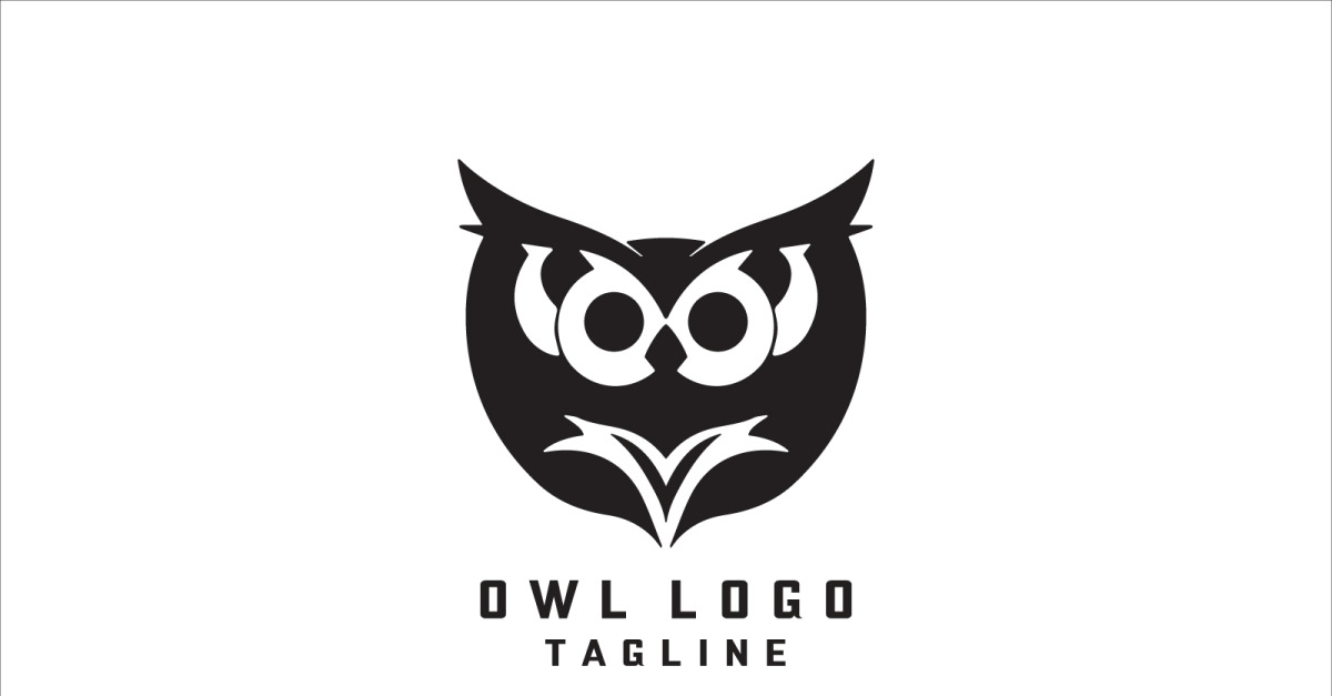 Modèle de conception de logo hibou V10 - TemplateMonster