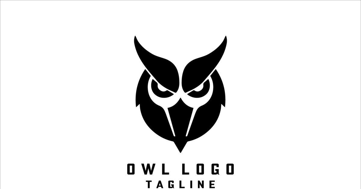 Modèle de conception de logo hibou V7 - TemplateMonster
