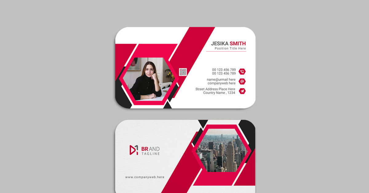 Creative and modern - visiting card design - TemplateMonster