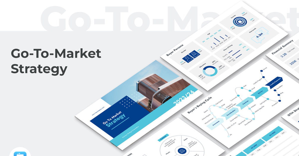 Go To Market Strategy Keynote Presentation Template