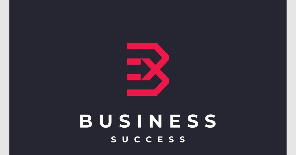 Letter B Arrow Express Logo #382869 - TemplateMonster