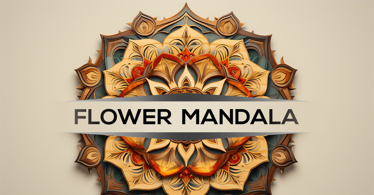 Sign mandala design | mandala identity design | colorful mandala