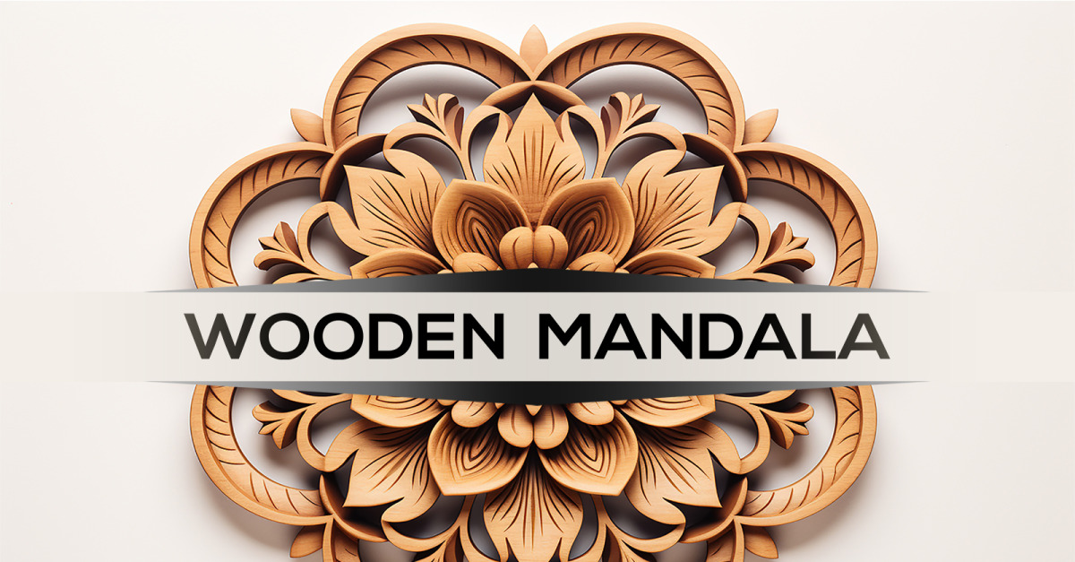 Wooden design | creative wooden art design | wooden mandala