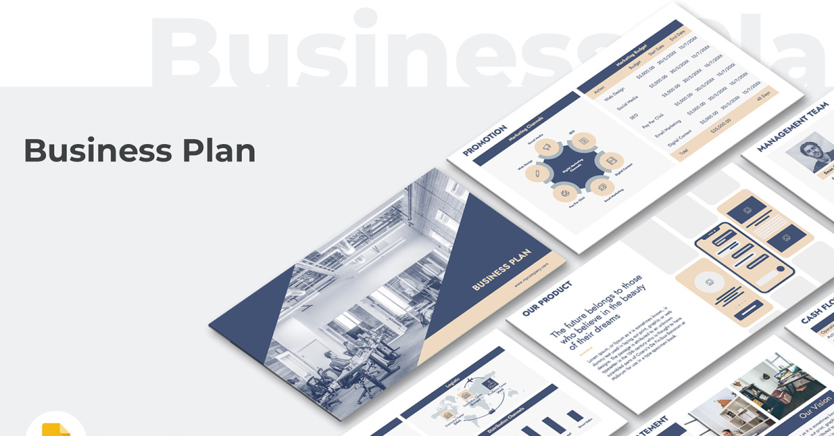 Smart Business Plan Google Slides Presentation Template