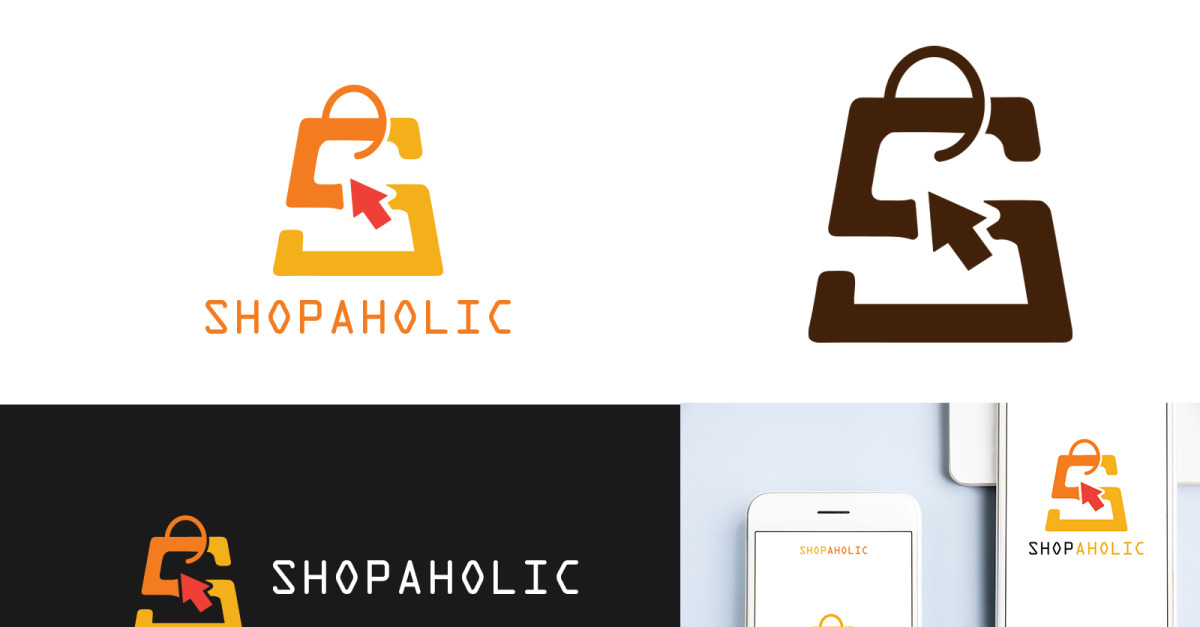 Creative Shop S Logo/app icon/website logo Shopaholic