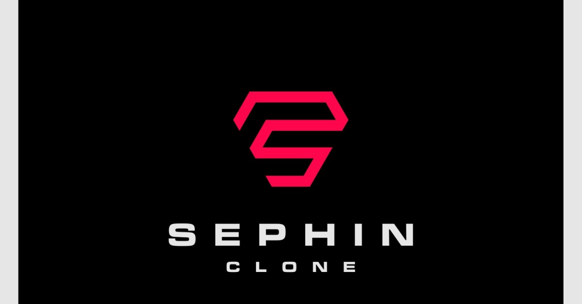 Logo nowoczesnego monogramu CS SC #384438 - TemplateMonster