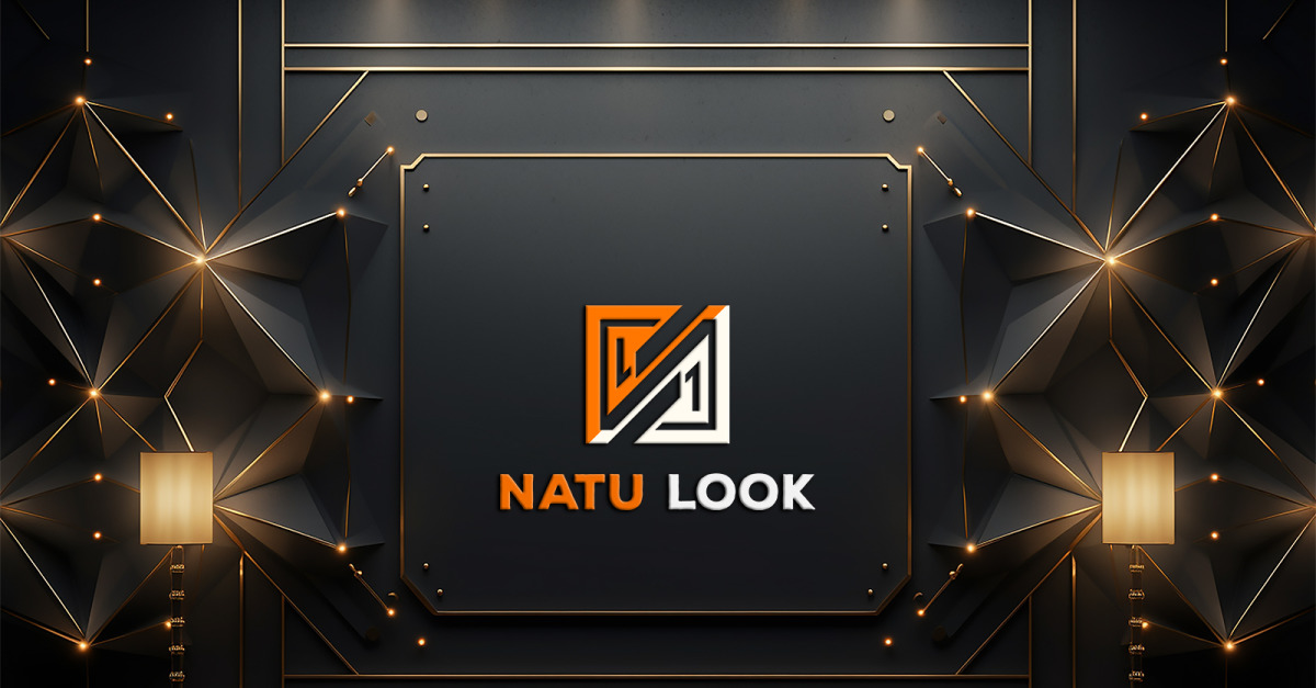 Lüks duvar maketi | duvar logosu maketi | siyah ve altın duvar logosu ...