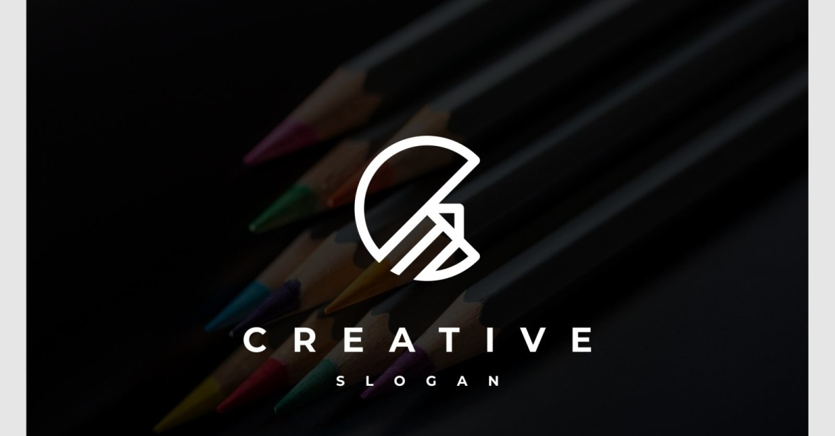 Letter C Pencil Draw Art Logo #384673 - TemplateMonster