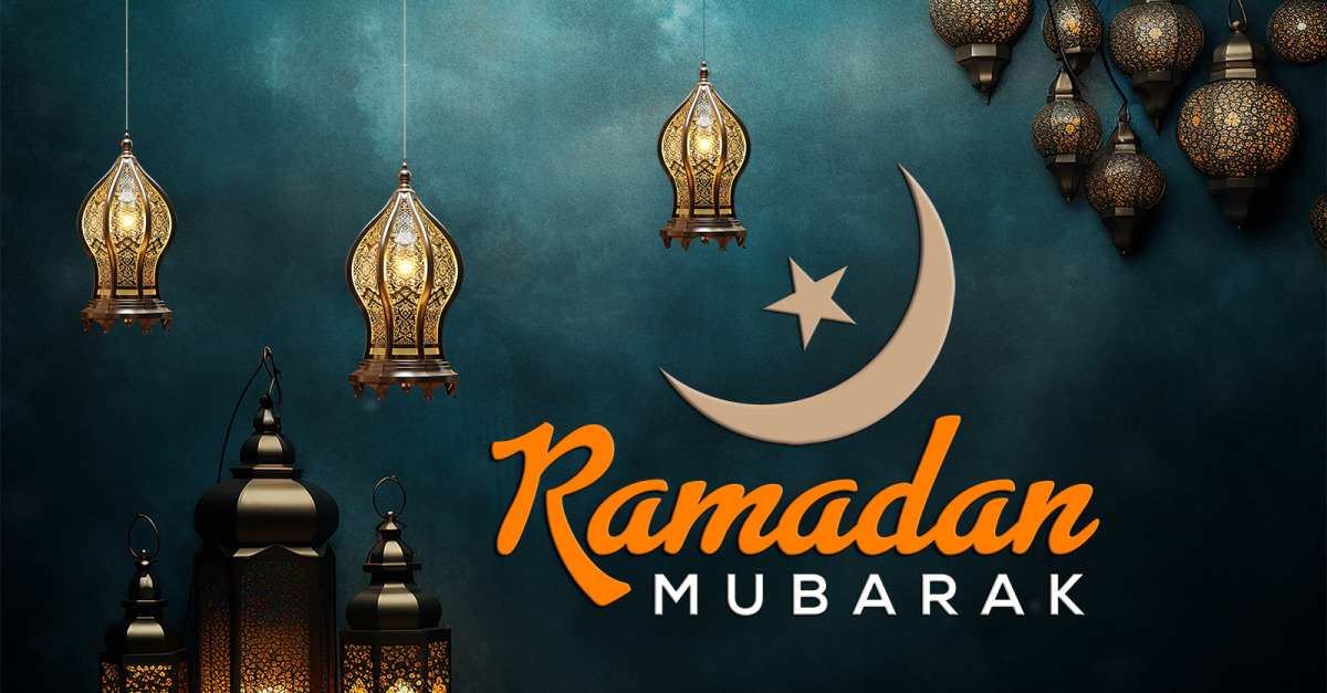 Salutation du Ramadan | Bannière du Ramadan | art mural ramadan ...