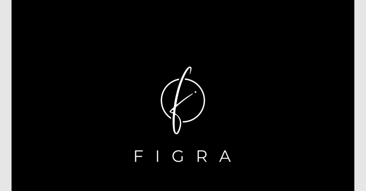 Lettre F Script Signature Logo #385587 - TemplateMonster