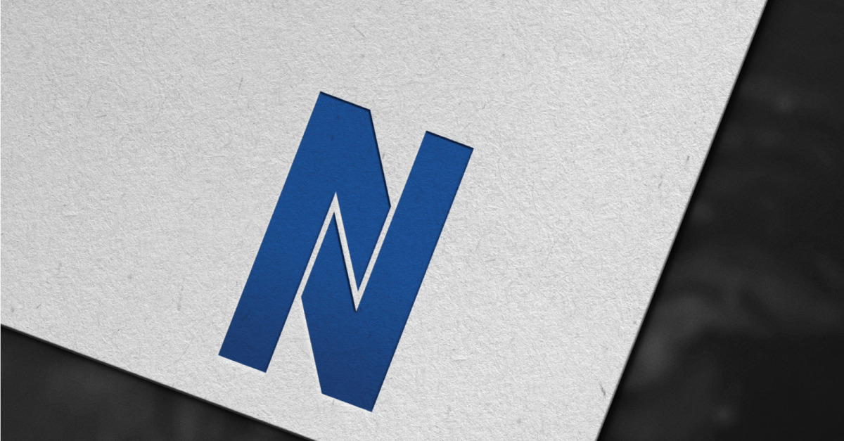 Simple N Letter logo Template Design - TemplateMonster