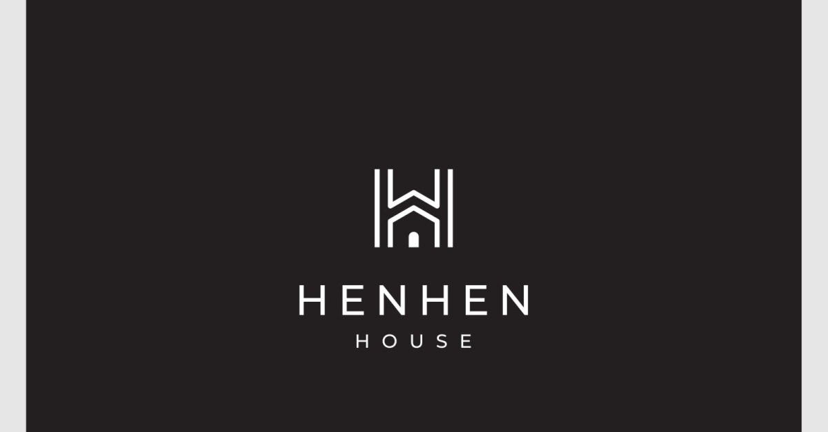Letter H Home House Building Logo #386141 - TemplateMonster