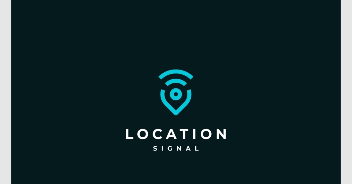 Pin Map Signal Location Logo #386123 - TemplateMonster