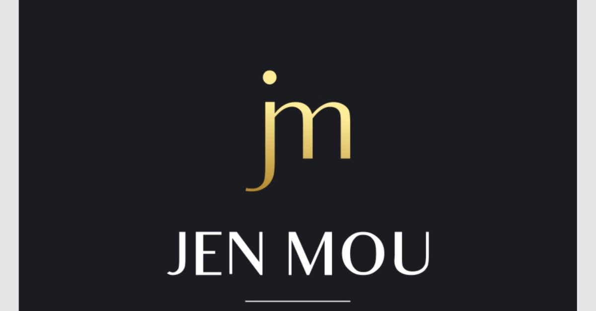 Buchstabe JM Initialen Minimalistisches Luxuslogo