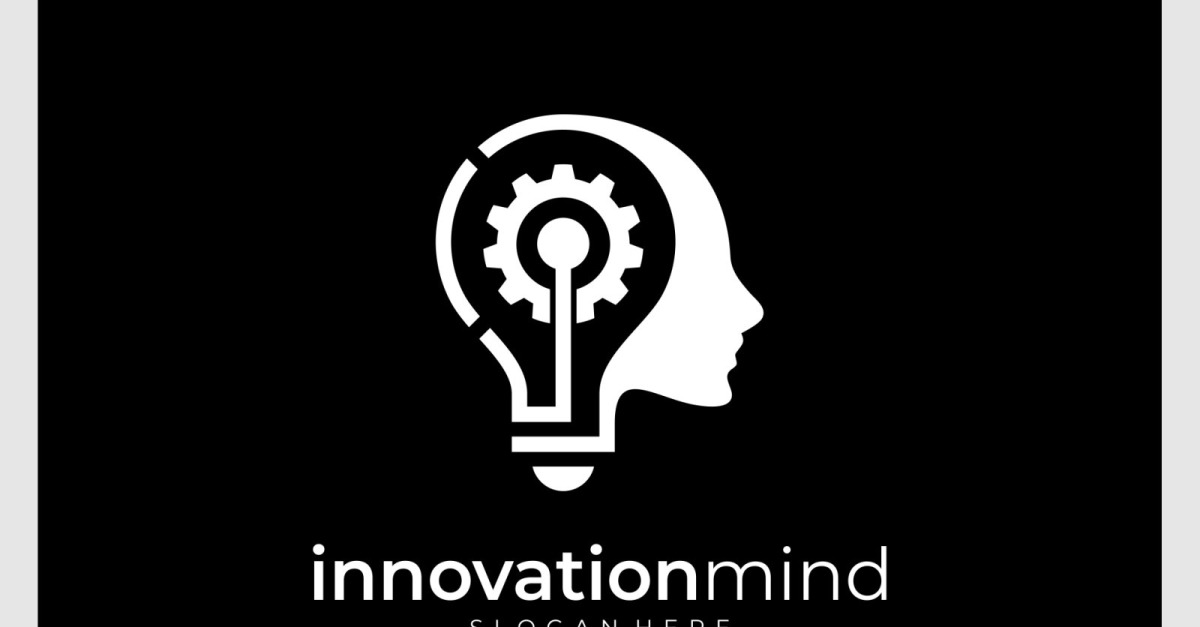 Human Mind Gear Machine Logo #386683 - TemplateMonster