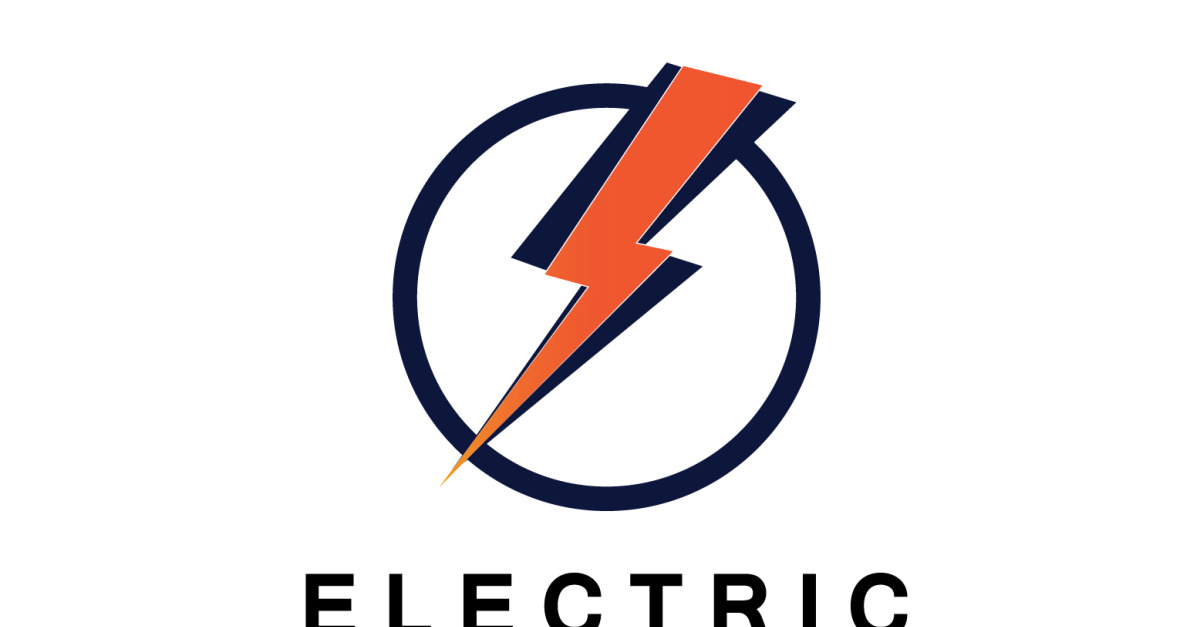 Electric flash thunderbolt logo version 17 - TemplateMonster