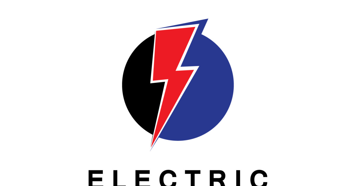 Electric flash thunderbolt logo version 21 - TemplateMonster