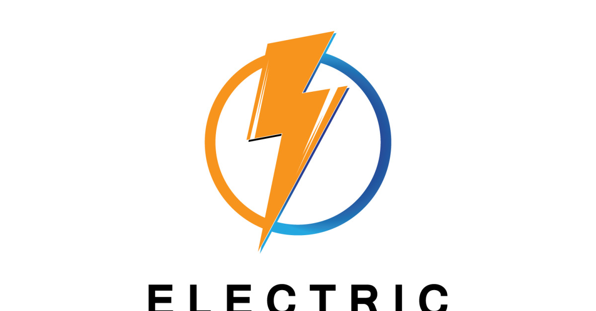 Electric flash thunderbolt logo version 23 - TemplateMonster