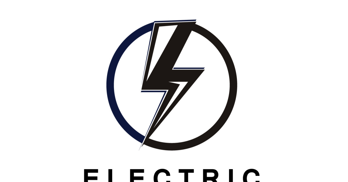 Electric flash thunderbolt logo version 26 - TemplateMonster