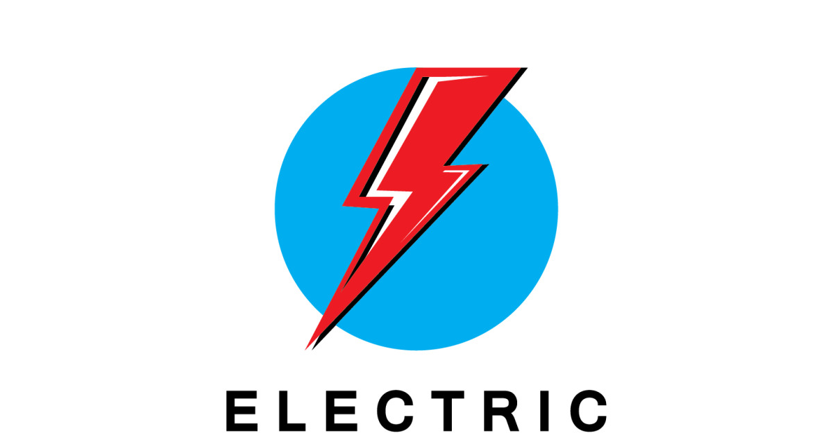 Electric flash thunderbolt logo version 30 - TemplateMonster