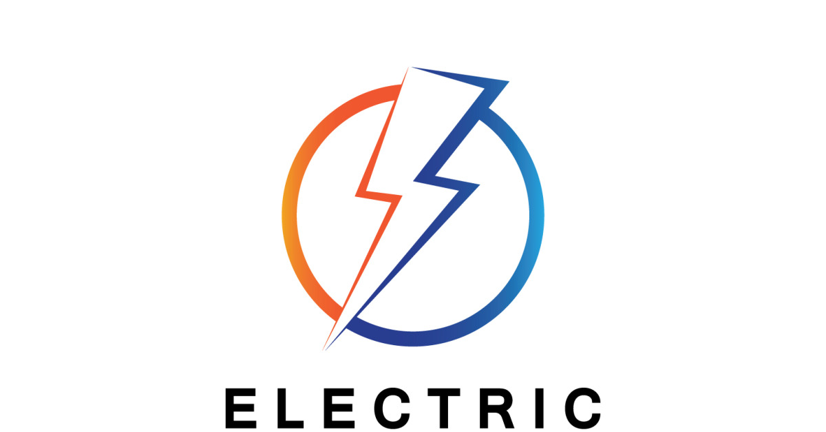 Electric flash thunderbolt logo version 31 - TemplateMonster