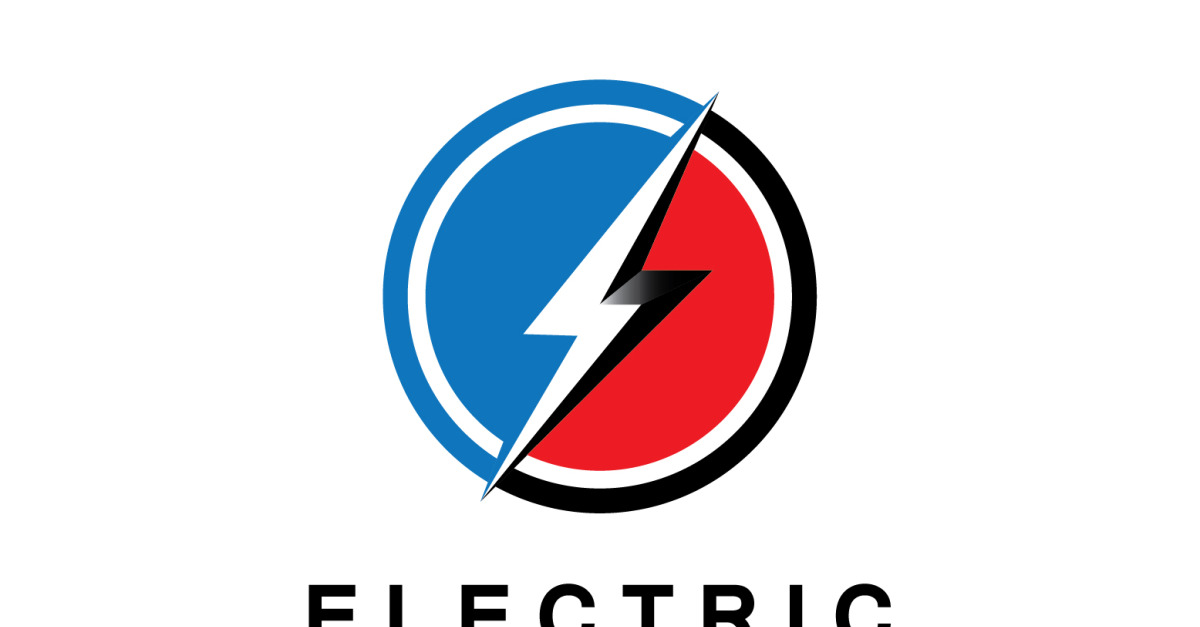Electric flash thunderbolt logo version 6 - TemplateMonster