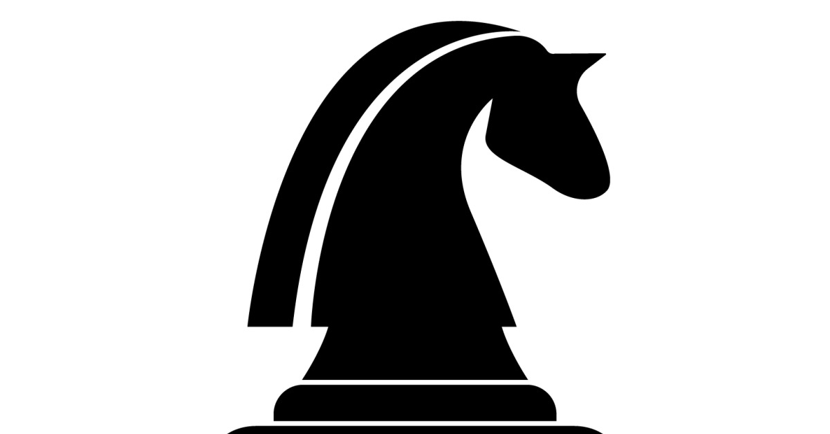 Logo cavallo semplice vettore versione 15 - TemplateMonster