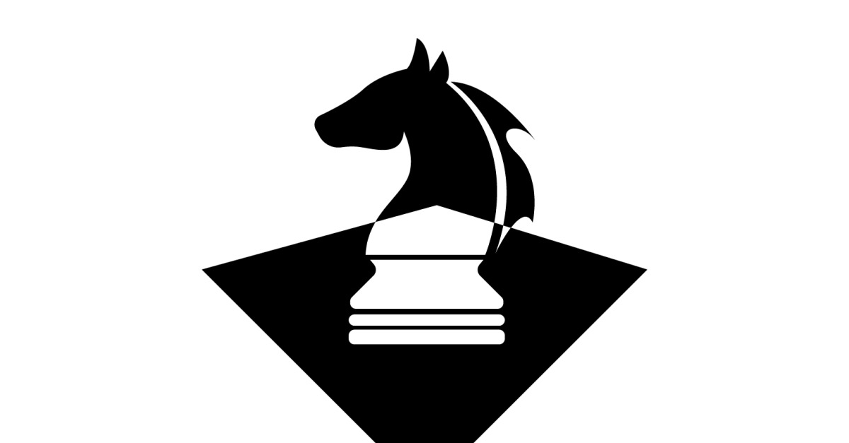 Logo cheval version vectorielle simple 23 - TemplateMonster