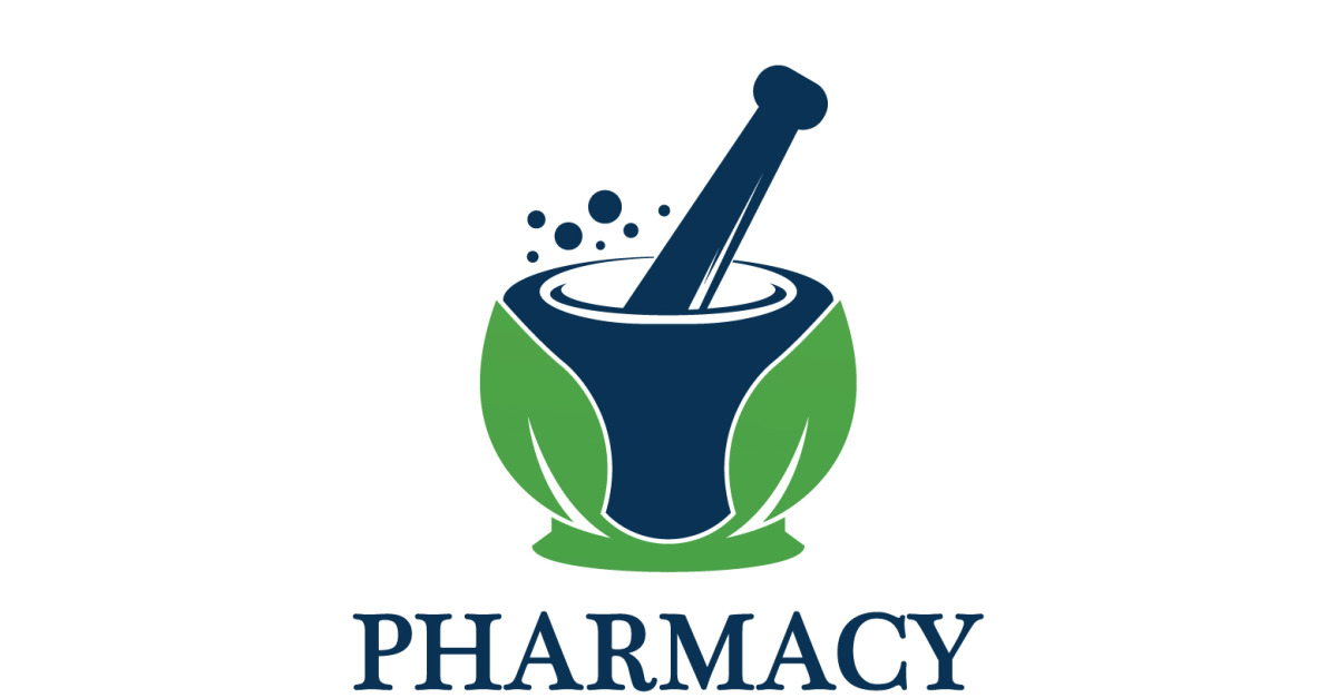 Modello logo erbe Parmacy versione 24 - TemplateMonster