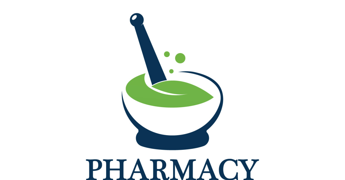 Parmacy bitkisel logo şablonu sürüm 2 - TemplateMonster