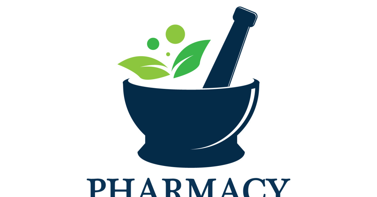 Parmacy bitkisel logo şablonu sürüm 7 - TemplateMonster