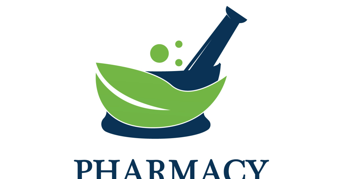 Parmacy herbal logo template version 4 - TemplateMonster