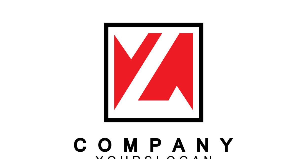 Z letter initial name logo template version 30