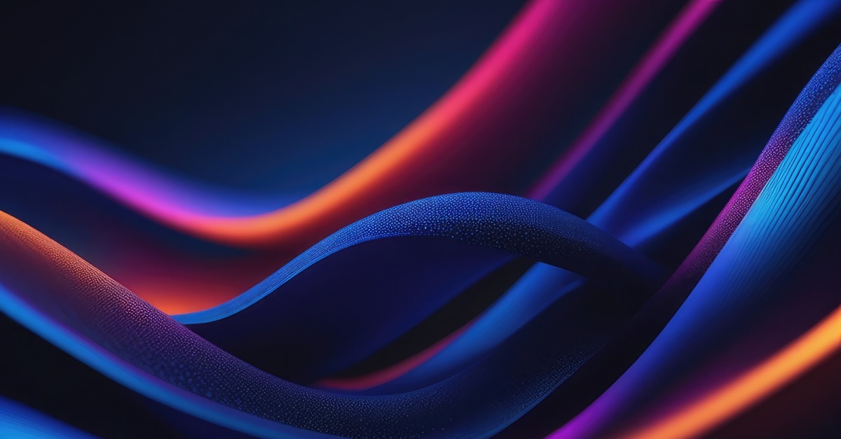Abstract 3D Blur Technology Wave Background design