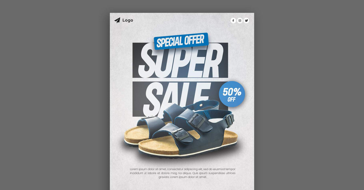 Product Promotion Flyer Template #387725 - TemplateMonster