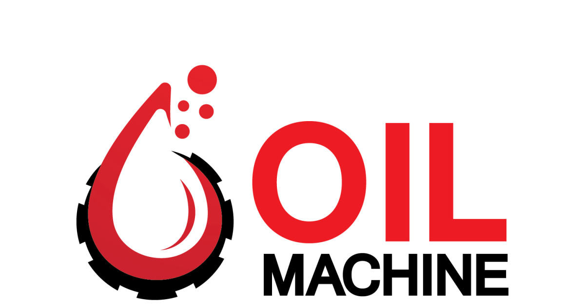 Diseño de símbolo del logotipo de Oil Gear Machine, logotipo de gota de ...