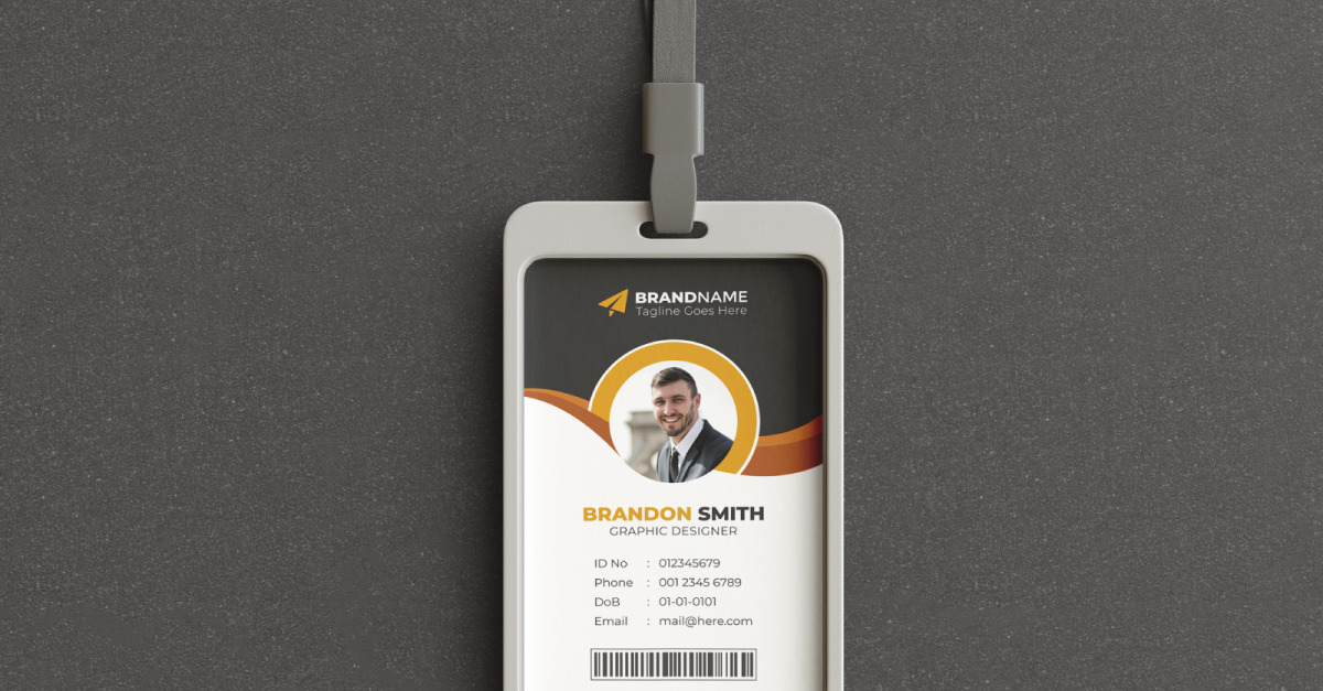 ID Card, Office ID Card, Professional ID Card Design for Multipurpose ...