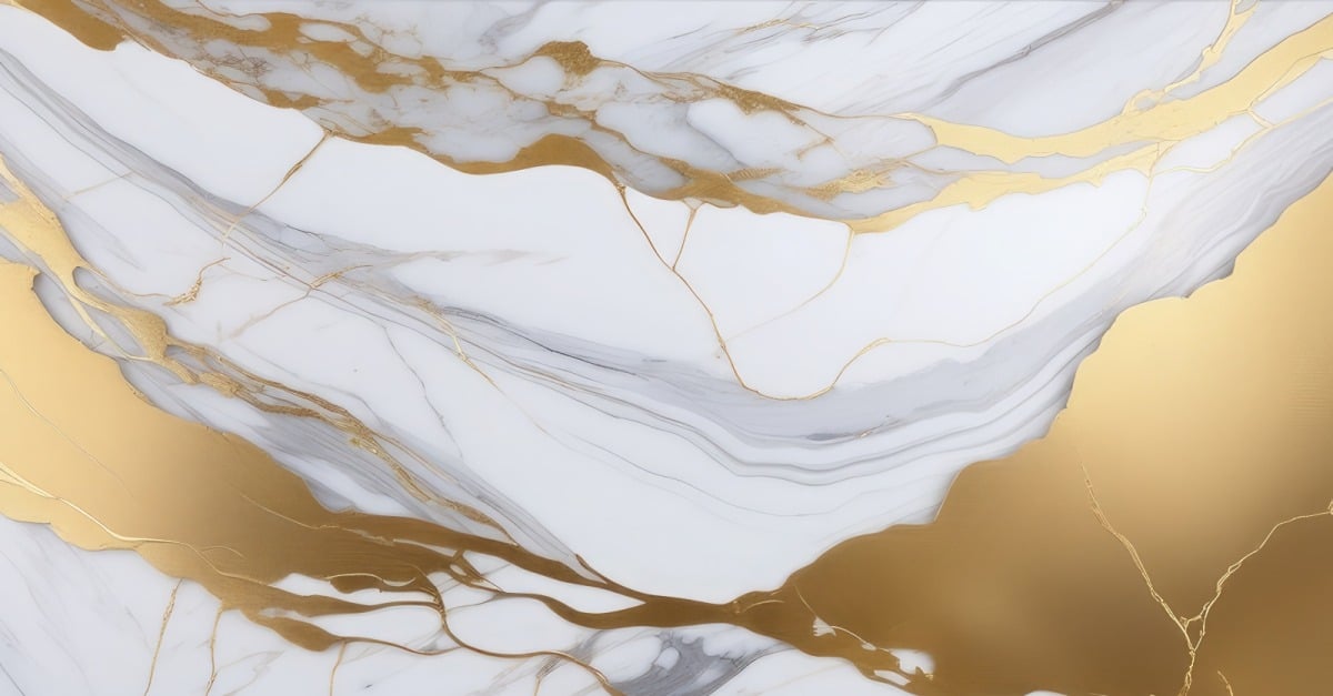 Premium luxury white and gold marble background golden gilded majestic ...