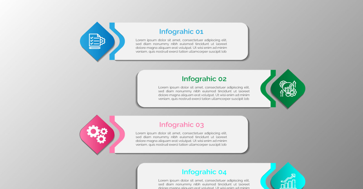 Fully customize vector infographic element template design.