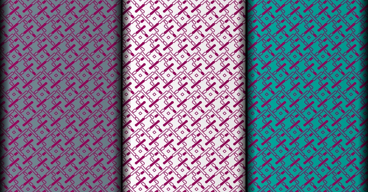 Seamless changeable vector free pattern design.