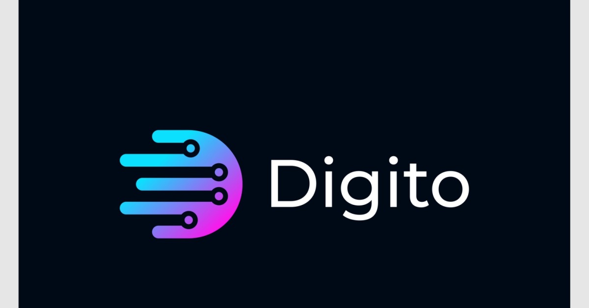 Buchstabe D Tech Digital Logo #388948 - TemplateMonster