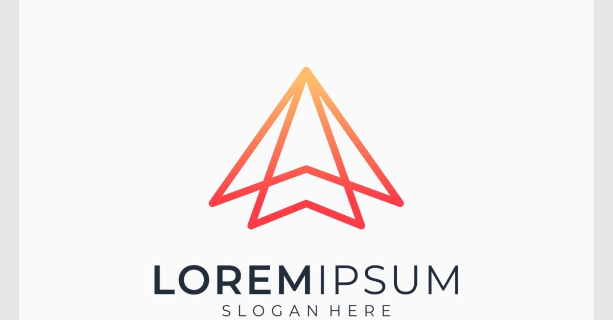 Startup Arrow Up Simple Logo #388929 - TemplateMonster