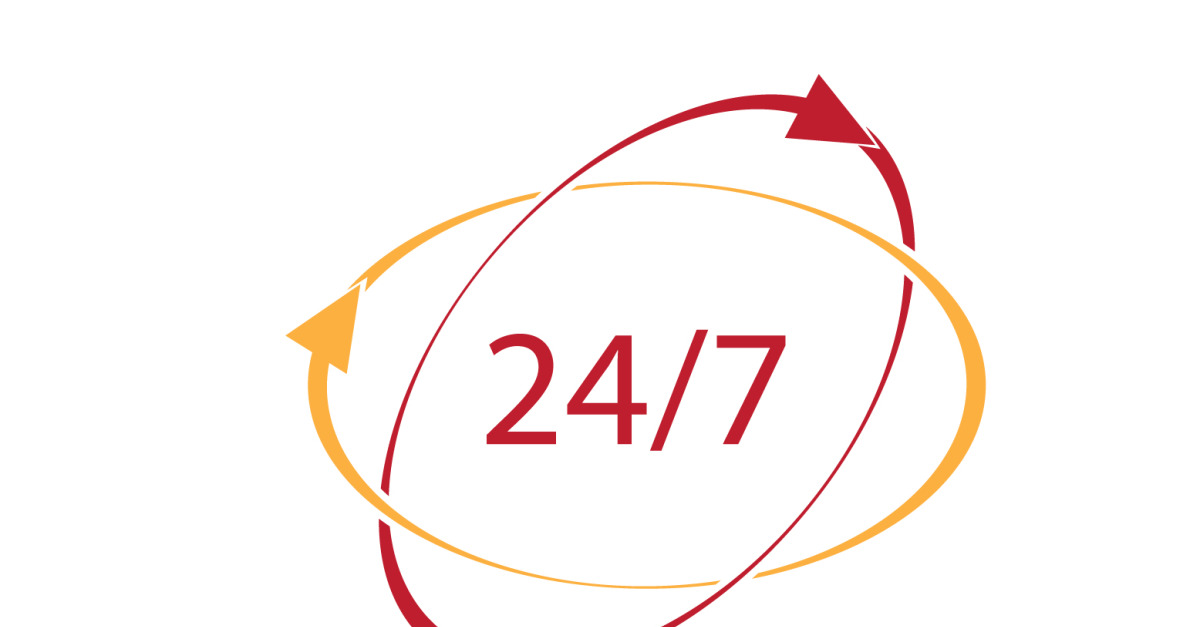 24 hour time icon logo design v17 #389239 - TemplateMonster