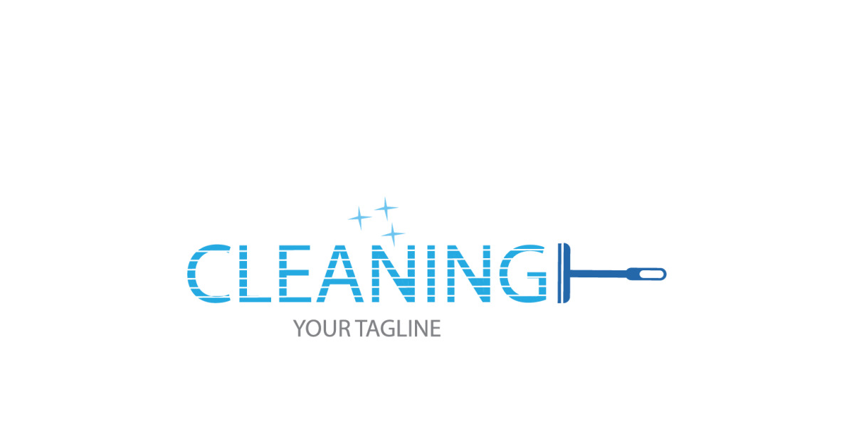 Temizlik hizmeti simge logo vektör v28 - TemplateMonster